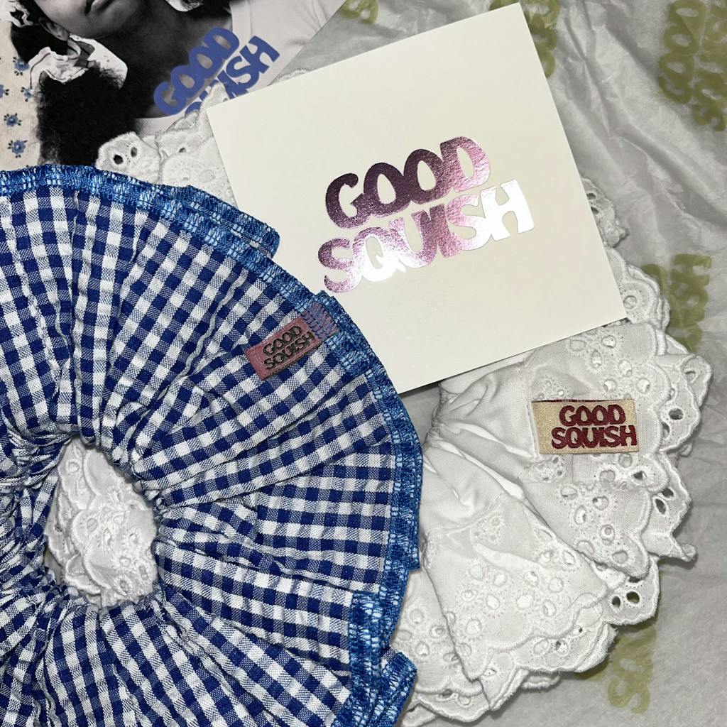 Queen Squish White | Hair Accessories & Scrunchies | Good Squish