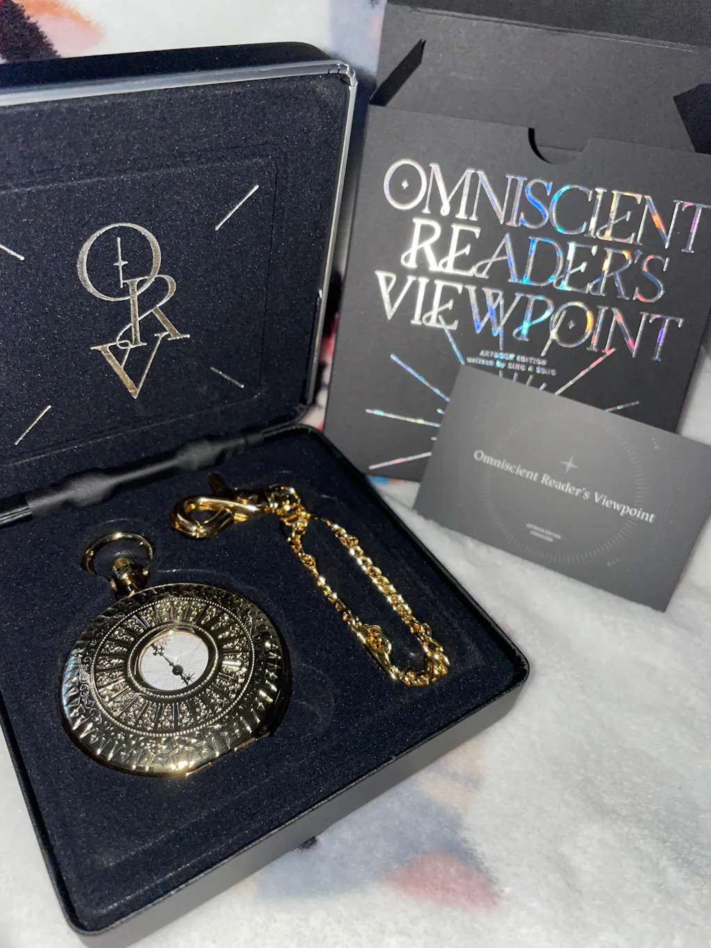 ORV (Omniscient Reader's Viewpoint) Pocket Watch Custom GOLD color pla ...