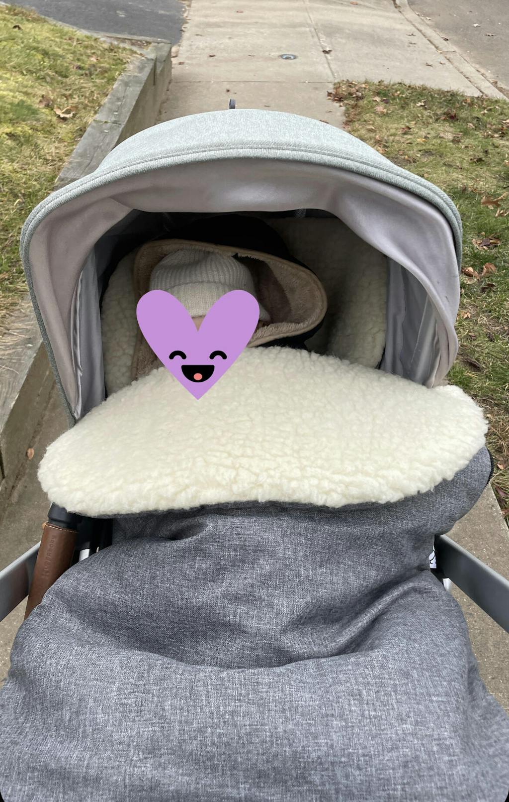 Classic Wool Footmuff 2in1 Pram Liner