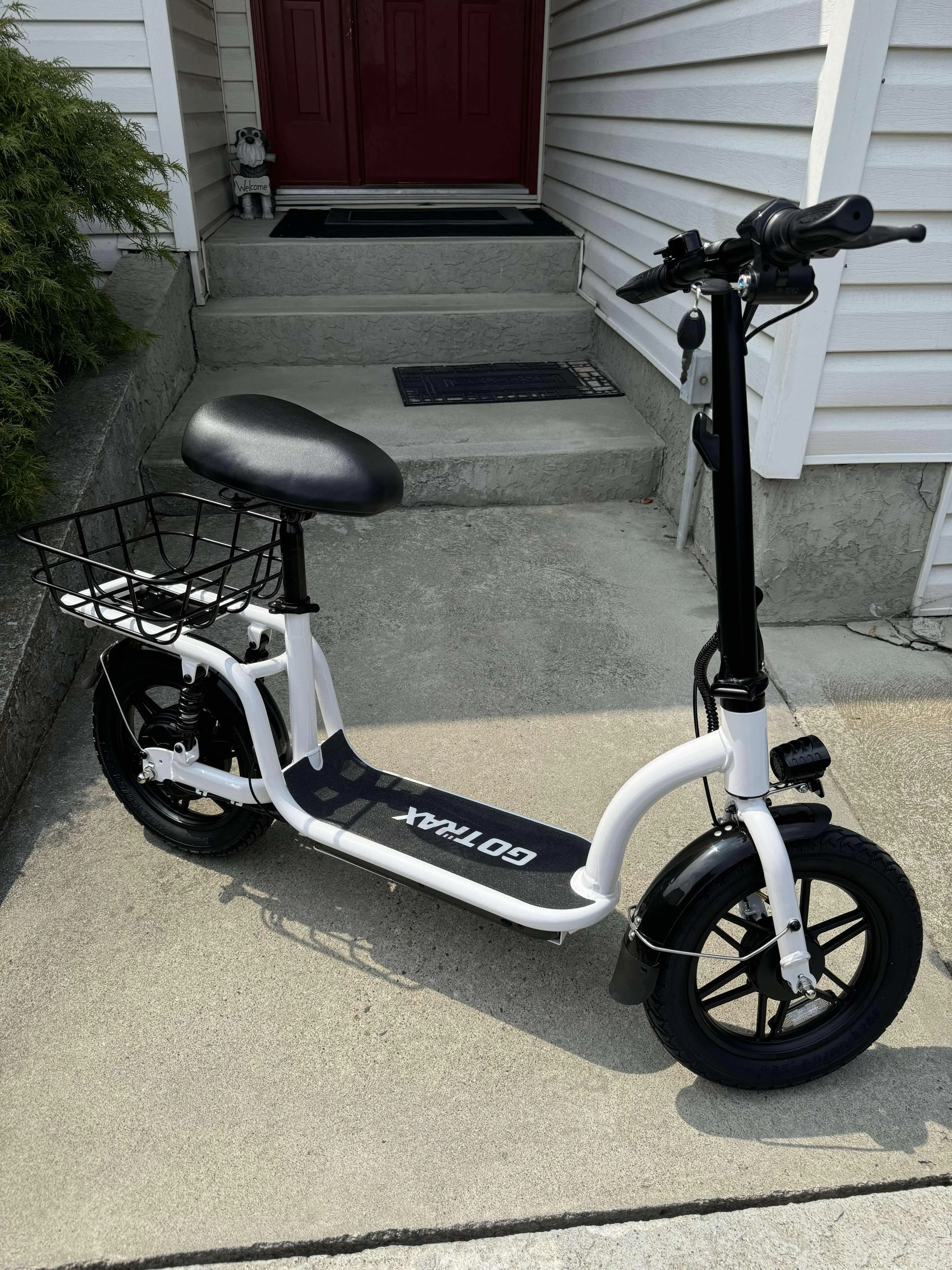 GOTRAX Flex Series Foldable Electric Scooter with Seat 14" 25KPH | 25KM ...