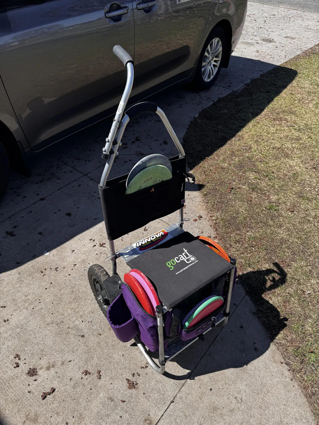 GGGT Go Cart Disc Golf Cart – Gotta Go Gotta Throw