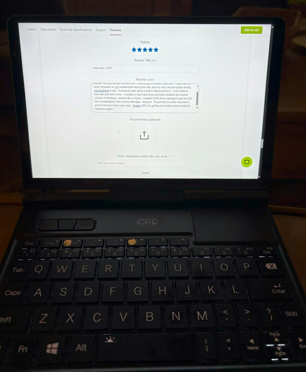 GPD Pocket 4 - DROIX Global