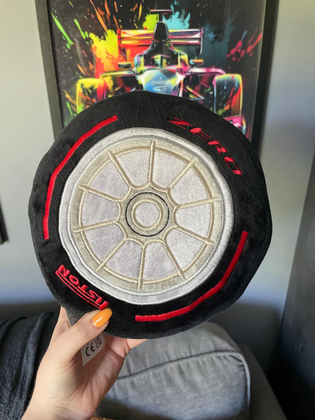Formula 1 Race Tire Plush Toy – GPPins.com