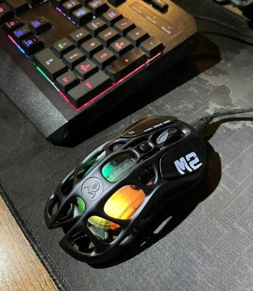 Mercury M2 Wireless Gaming Mouse - Stealth Black｜GravaStar