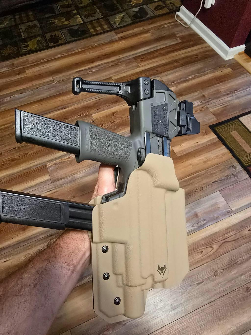 CAPACITOR - OWB Holster for Flux Defense Raider – Gray Fox Strategic Inc