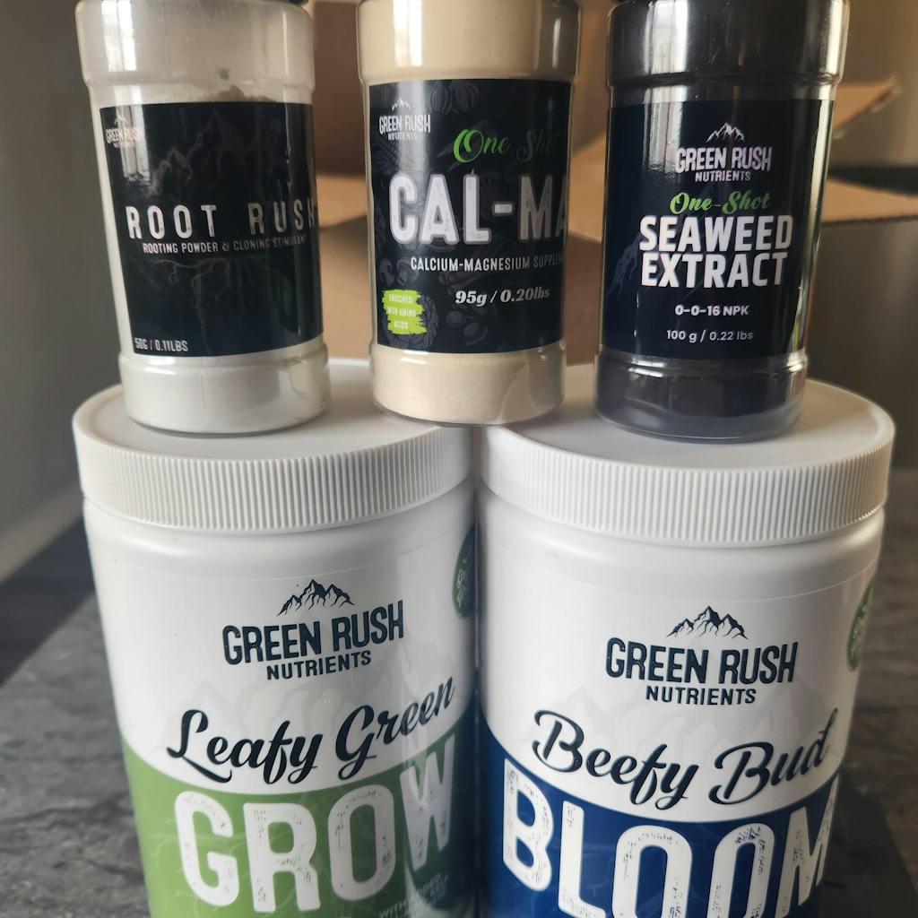 Full Grow Package with Nutrients, Curing Bags, Clips & More – Green ...