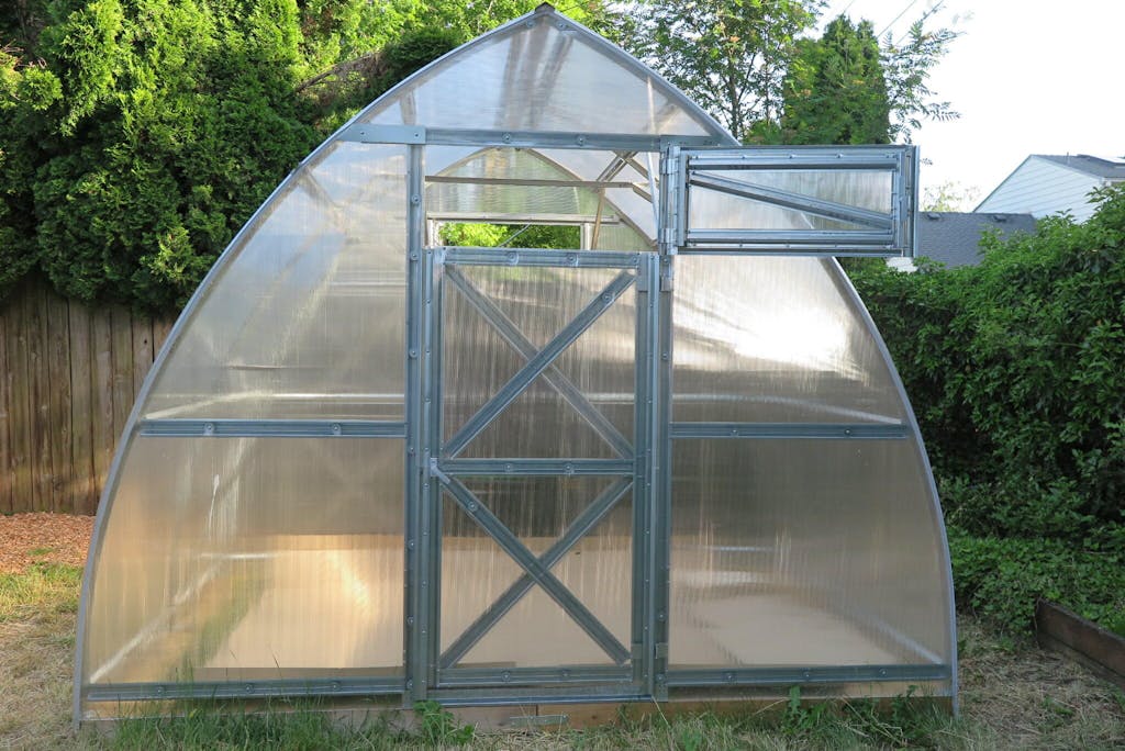 Sungrow Compact DIY Greenhouse Kit 10 x 6.5 ft. with 6 mm Twinwall Pol ...