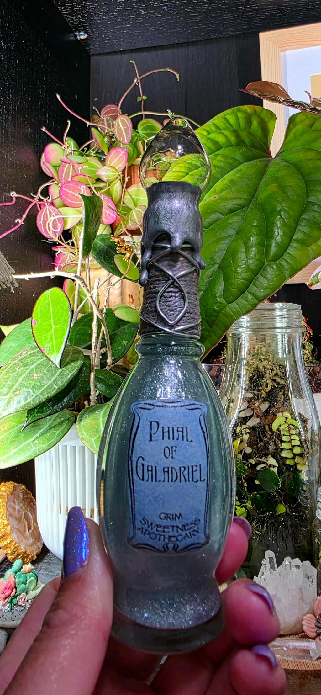Phial of Galadriel, A Color Changing Fantasy Potion Bottle Prop – Grim ...