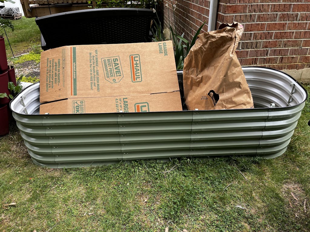 17" Tall 6 In 1 "No Tools Needed" Metal Raised Garden Bed Kit - Gro ...