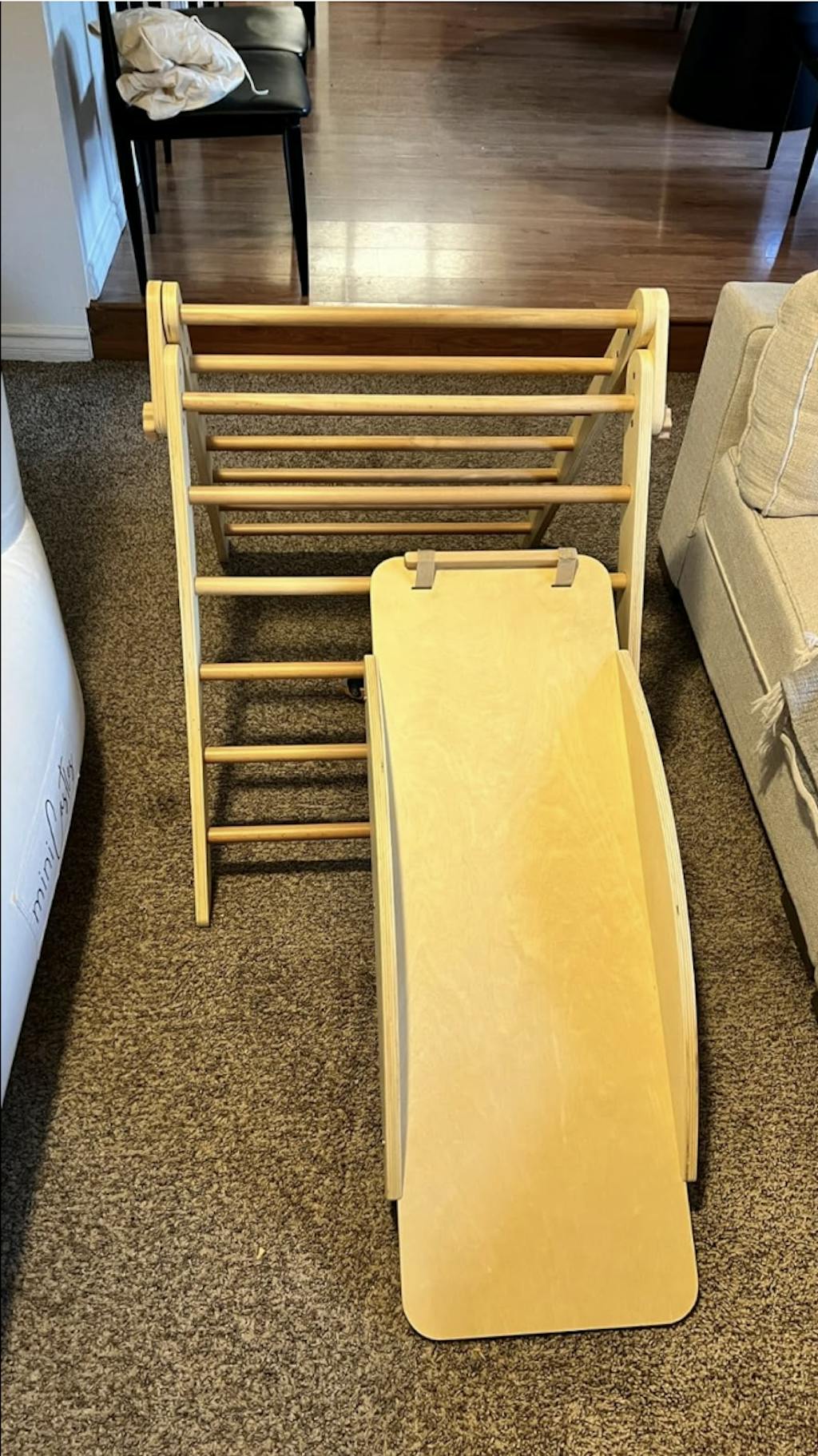 Pikler Triangle Kit 6 in 1 - Unique Patented Design, Inspired by Monte ...