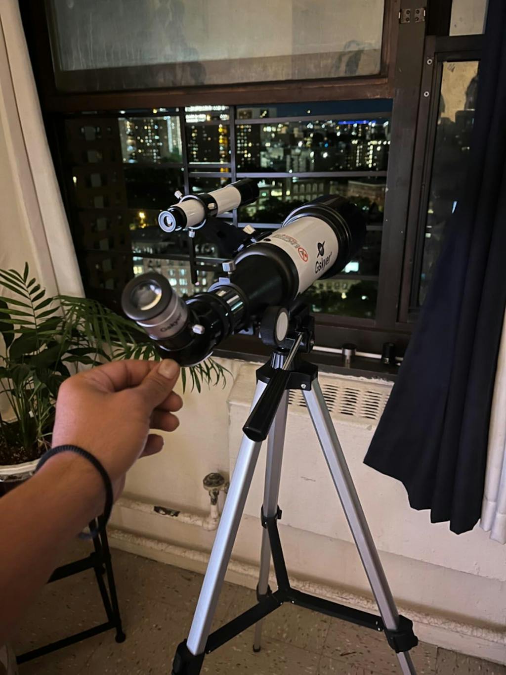 Gskyer Telescope, 70mm Aperture 400mm AZ Mount Astronomical Refracting