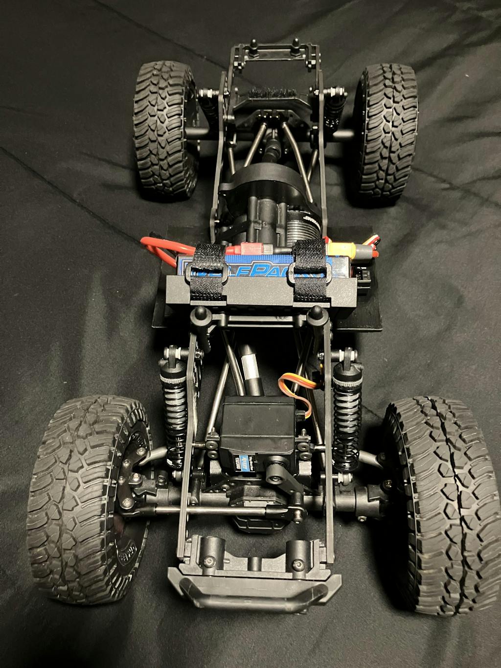 GS-V4 Carbon Fiber Chassis Package for Element, TRX4 or custom portal ...