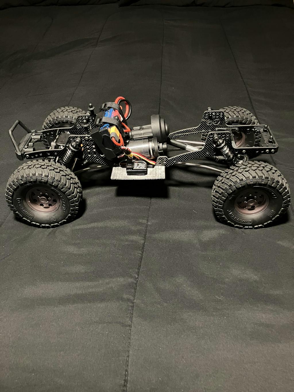 GS-V4 Carbon Fiber Chassis Package for Element, TRX4 or custom portal ...