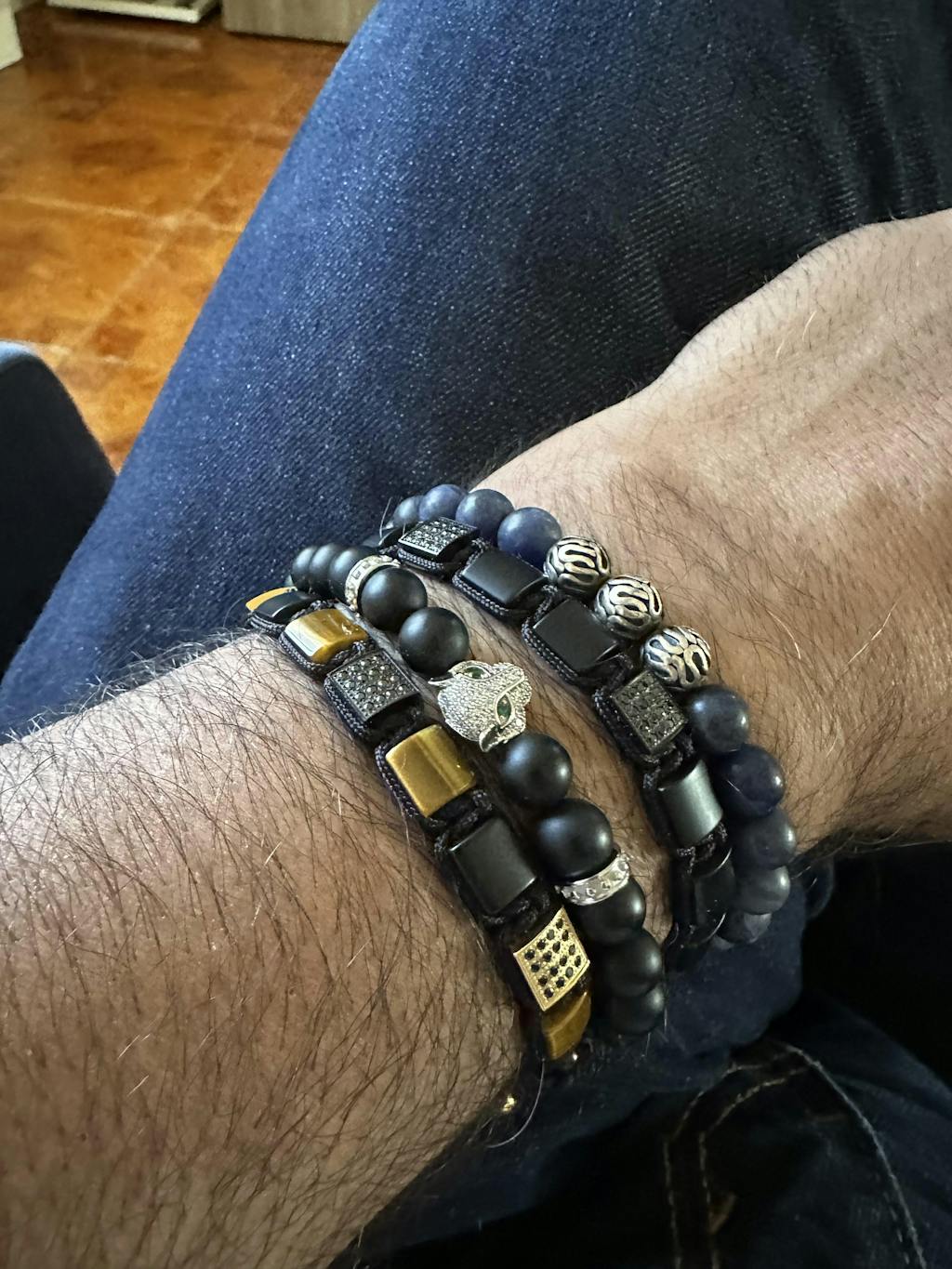Beaded Bracelets For Men - Men's Gemstone Jewelry | GT collection