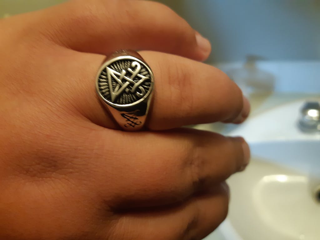 Lucifer Nephilim Seal Stainless Steel Ring – GTHIC