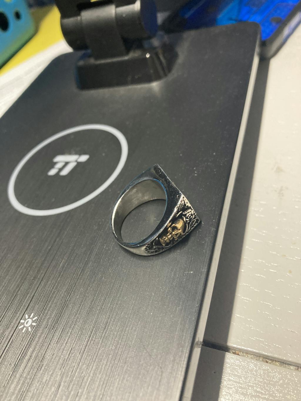 Double Guns Stainless Steel Ring – GTHIC