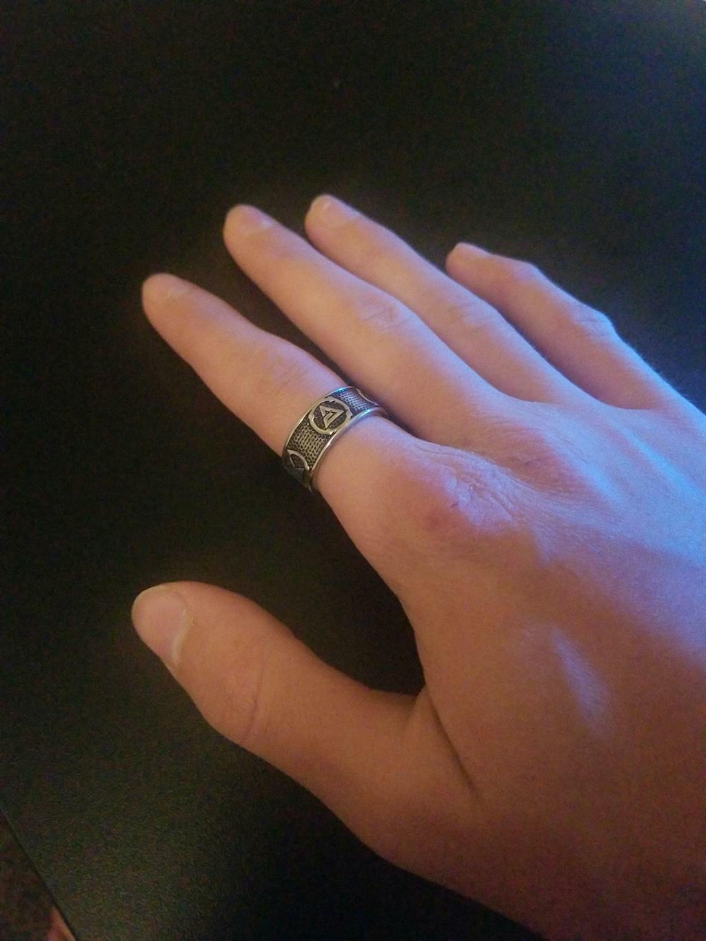 Witchers Elements Signs Stainless Steel Ring – GTHIC