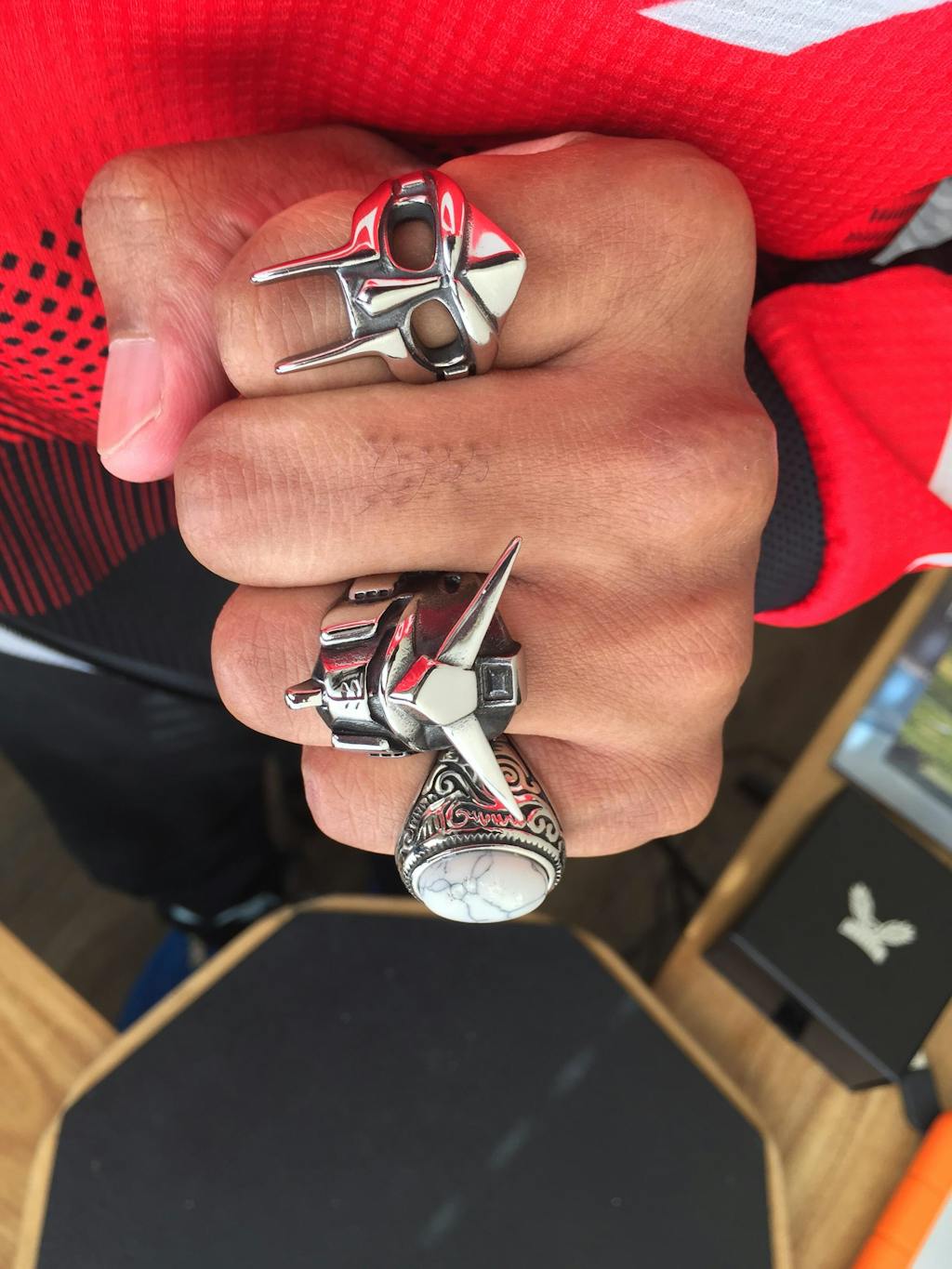 Armor Helmet Stainless Steel Ring – GTHIC