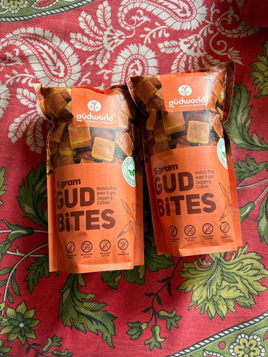 5 gram Gud Bites 250g I (Pack of 3/6/10) – gudworld