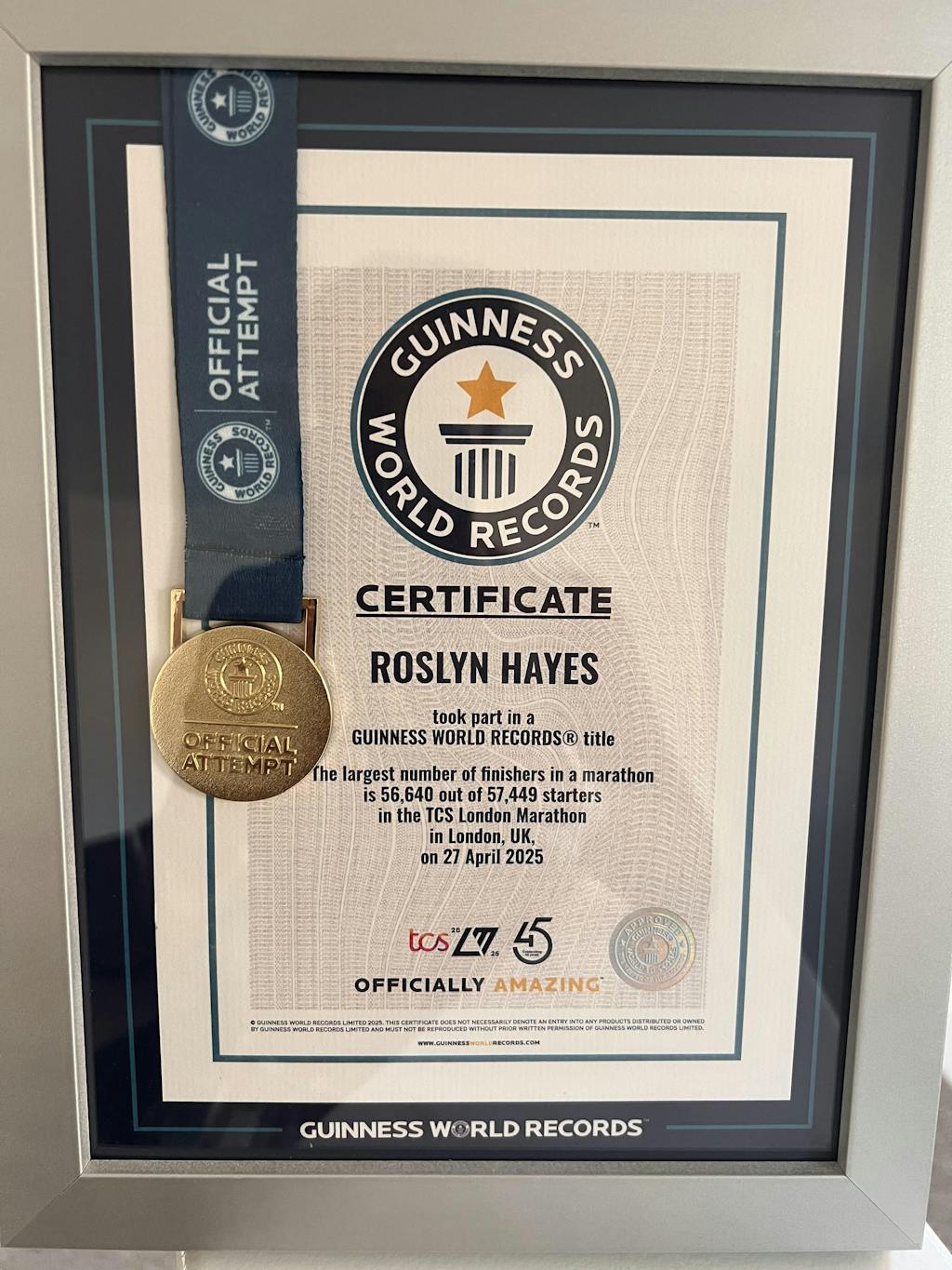Guinness World Records™ Certificates | Official GWR Store