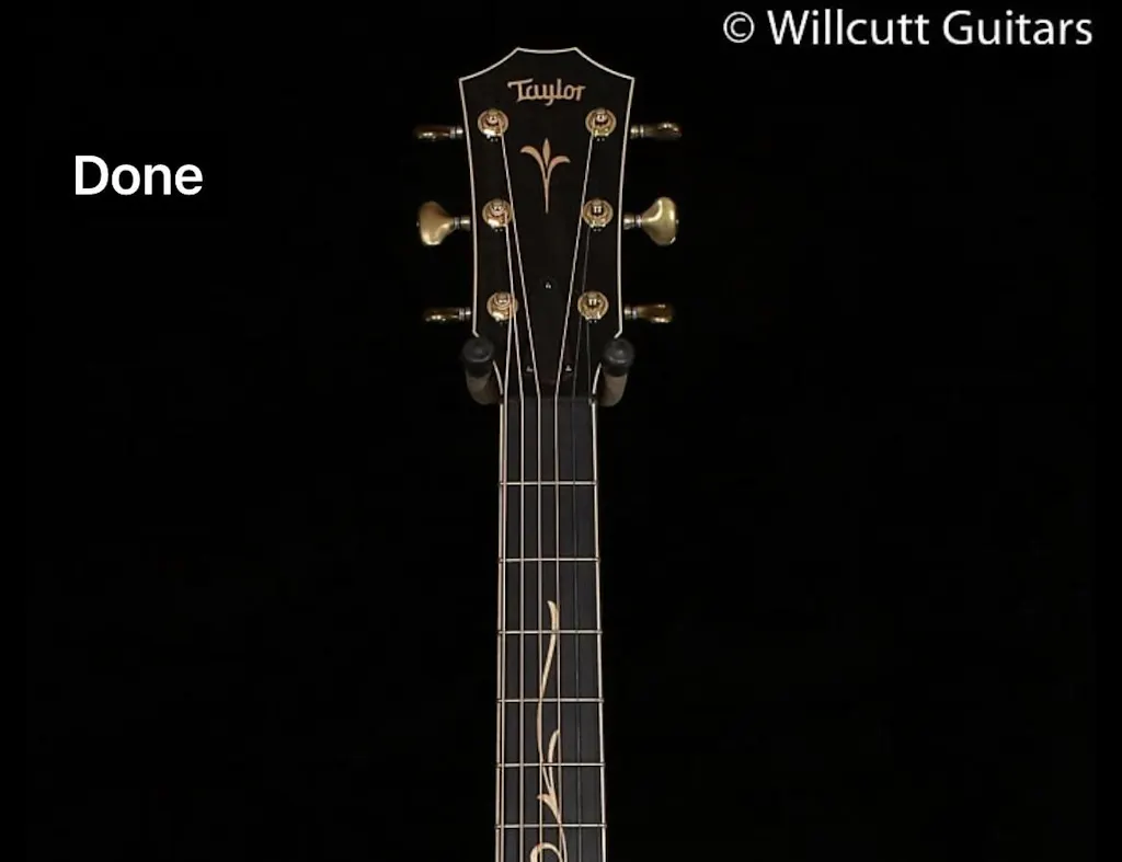 guitar-restore.net - Taylor Guitar Headstock Decal Logo Gold Vinyl or ...
