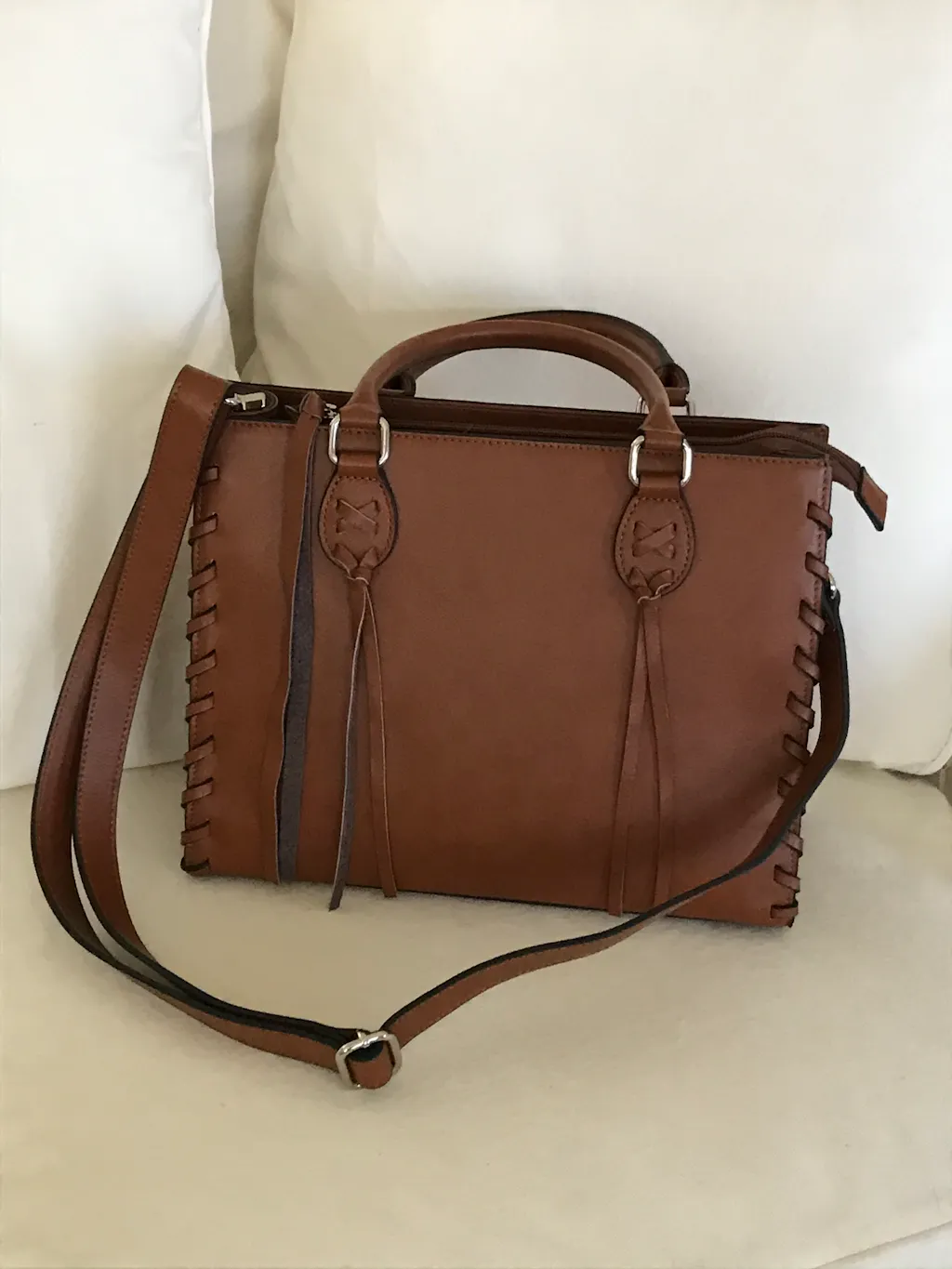 Leather Concealed-Carry Satchel | Emma Purse | Gun Goddess - GunGoddess.com