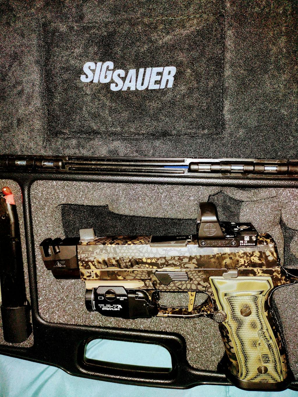 Kryptek Obskura Nox Camo Gun Skin Vinyl Wrap for Pistol & Revolver ...