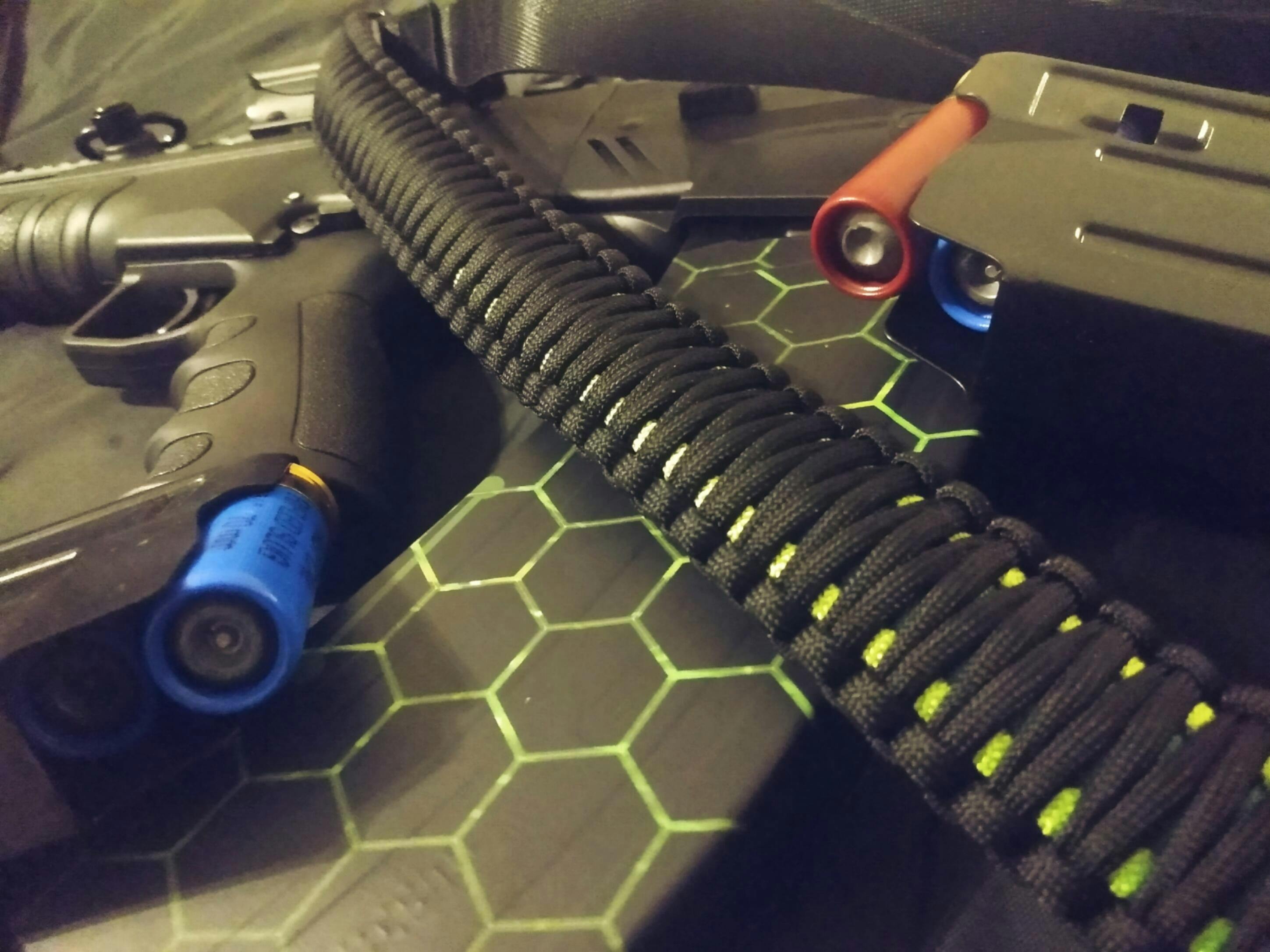 Shattered Blue Tiger Camo Gun Skin Vinyl Wrap for Pistol Slide | Free ...