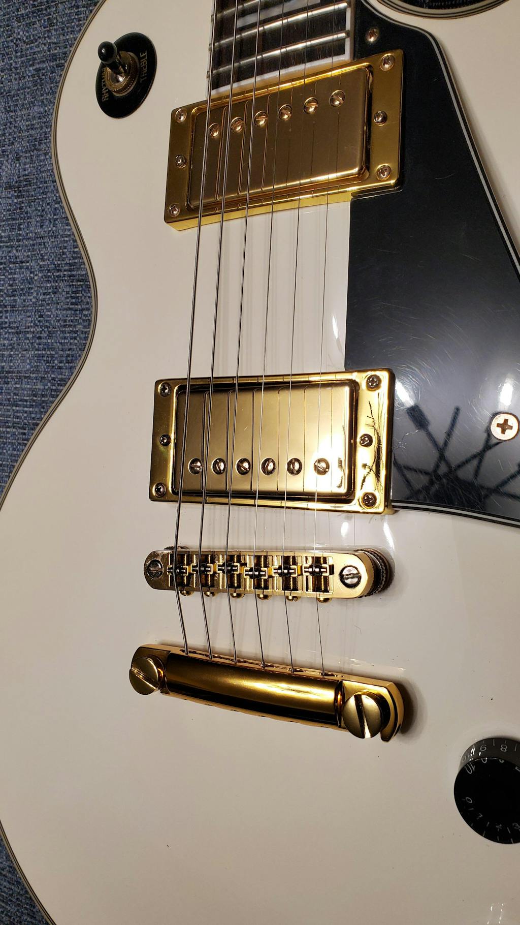 Curved Humbucker Pickup Mounting Rings for LP Guitars | Guyker