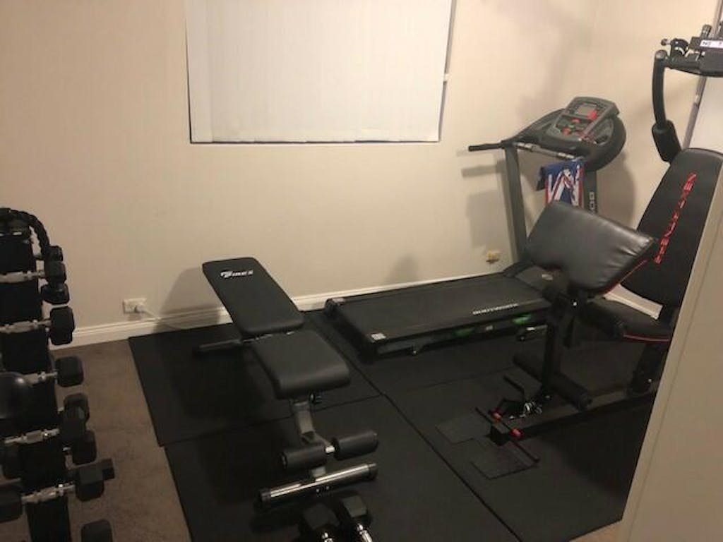 VersaFit Flooring Home Rubber Flooring Tiles - 1m x 1m x 15mm | Gym and ...