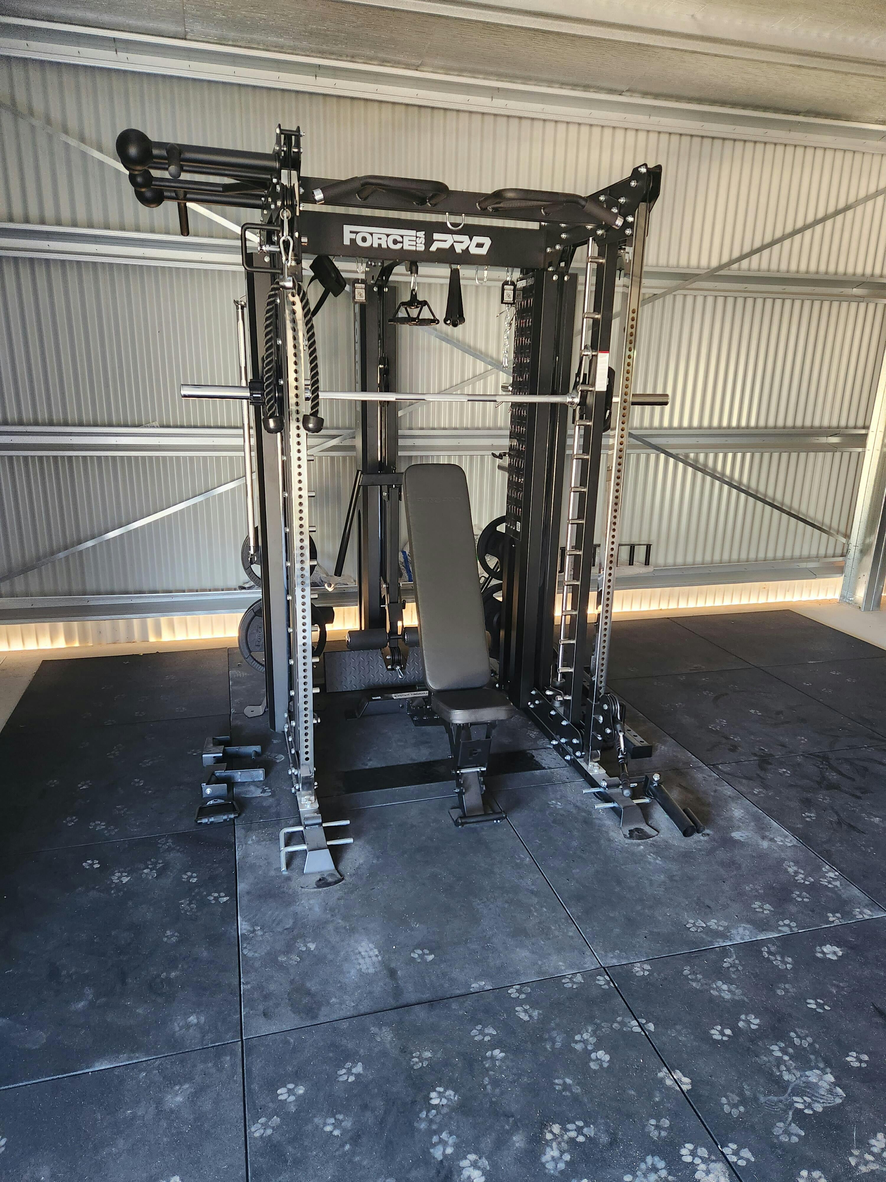 VersaFit Flooring Home Rubber Flooring Tiles - 1m x 1m x 15mm | Gym and ...