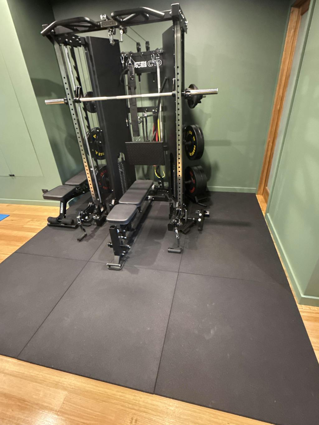 VersaFit Commercial Rubber Flooring Tiles | Gym and Fitness