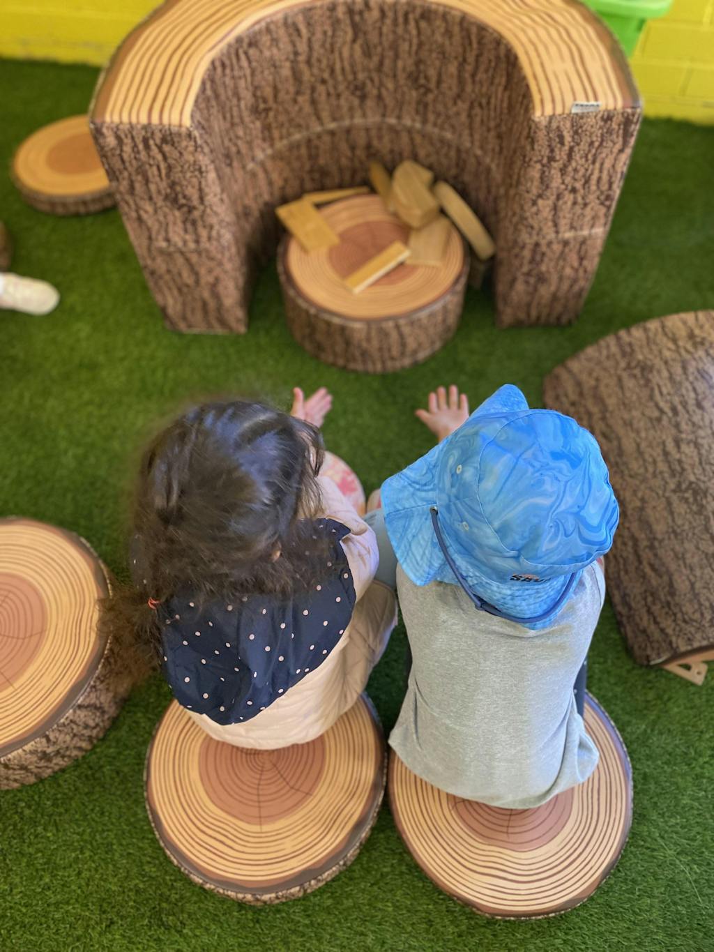 Tree Log Climber Play Set, Kids Climbing and Stepping Logs - 3 Piece ...