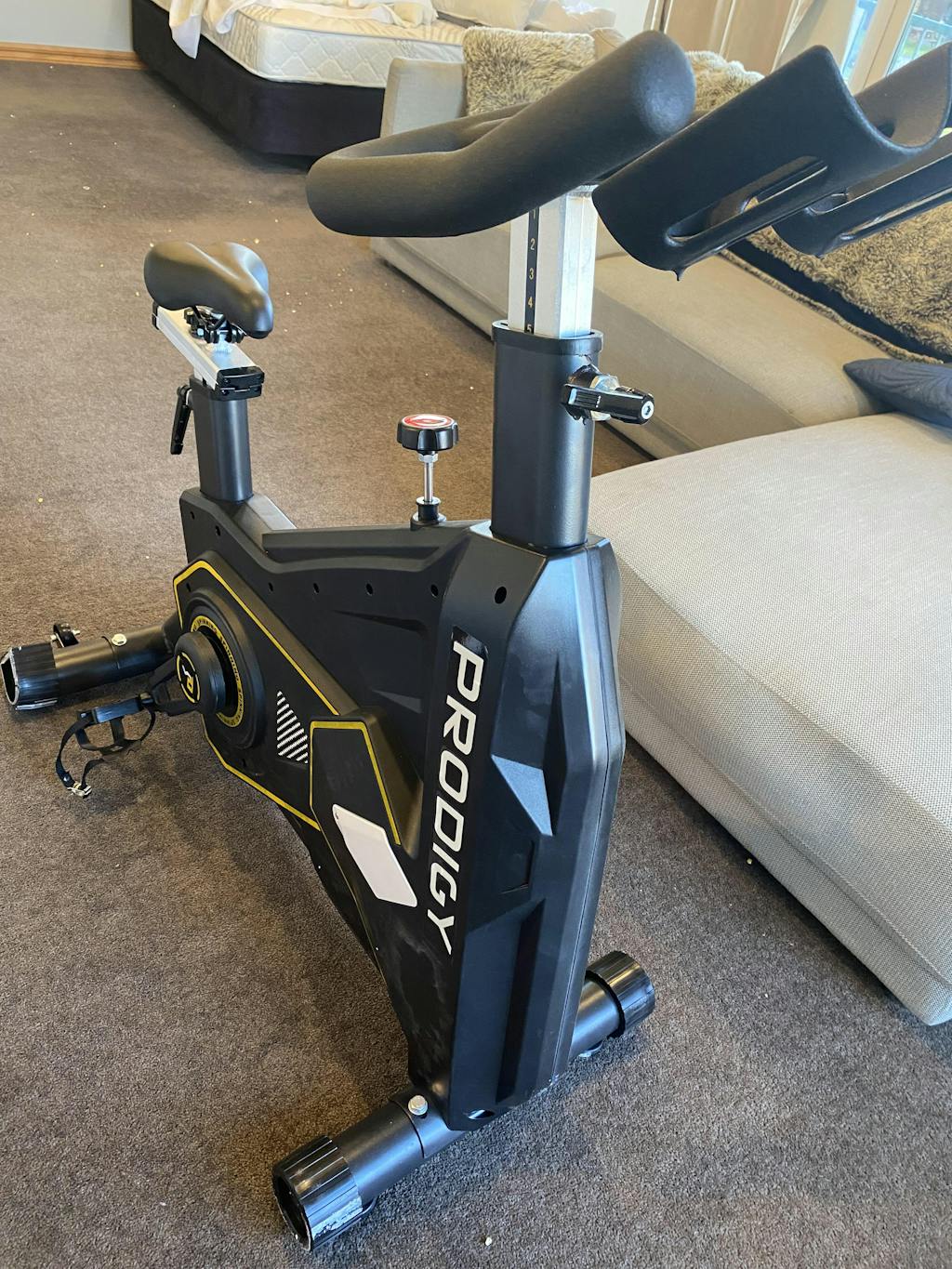 Prodigy Spin Bike NZ – Silent Magnetic Indoor Cycle for Home Use
