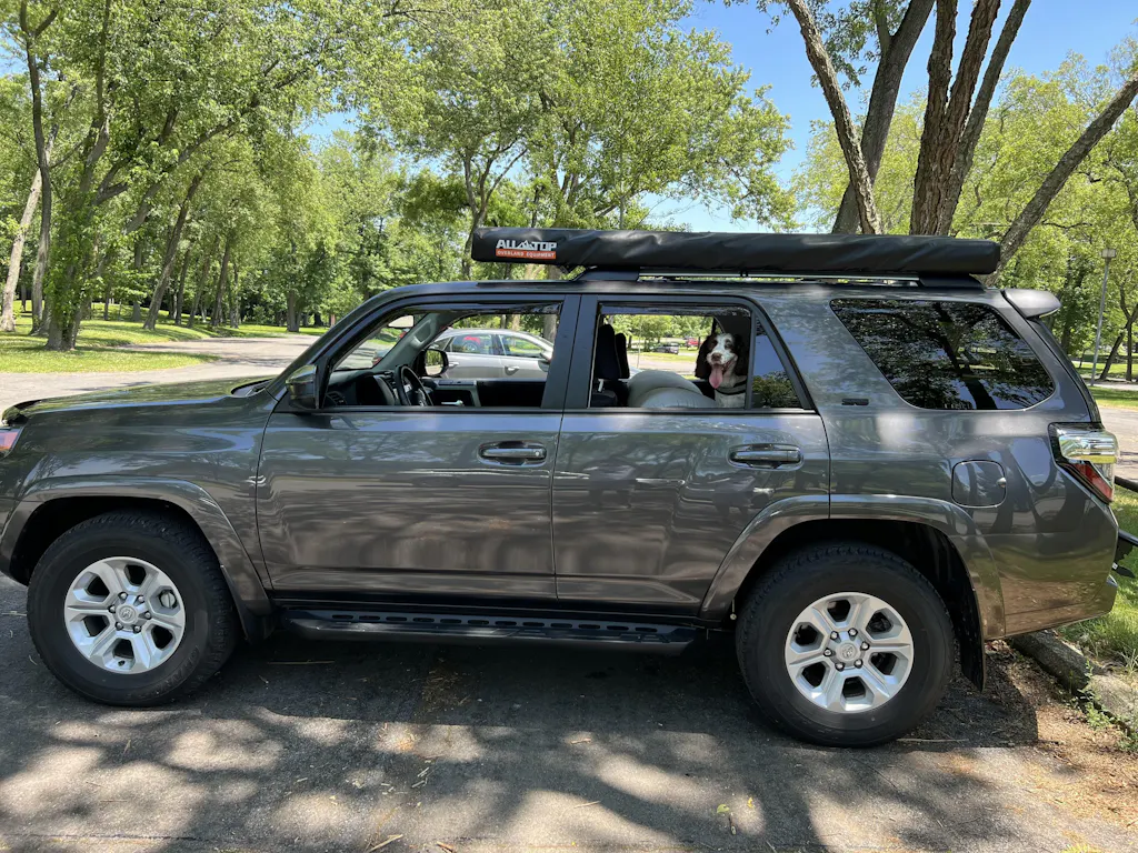 GZila Designs | Awning Mount 4Runner Roof Rail | Order Now!