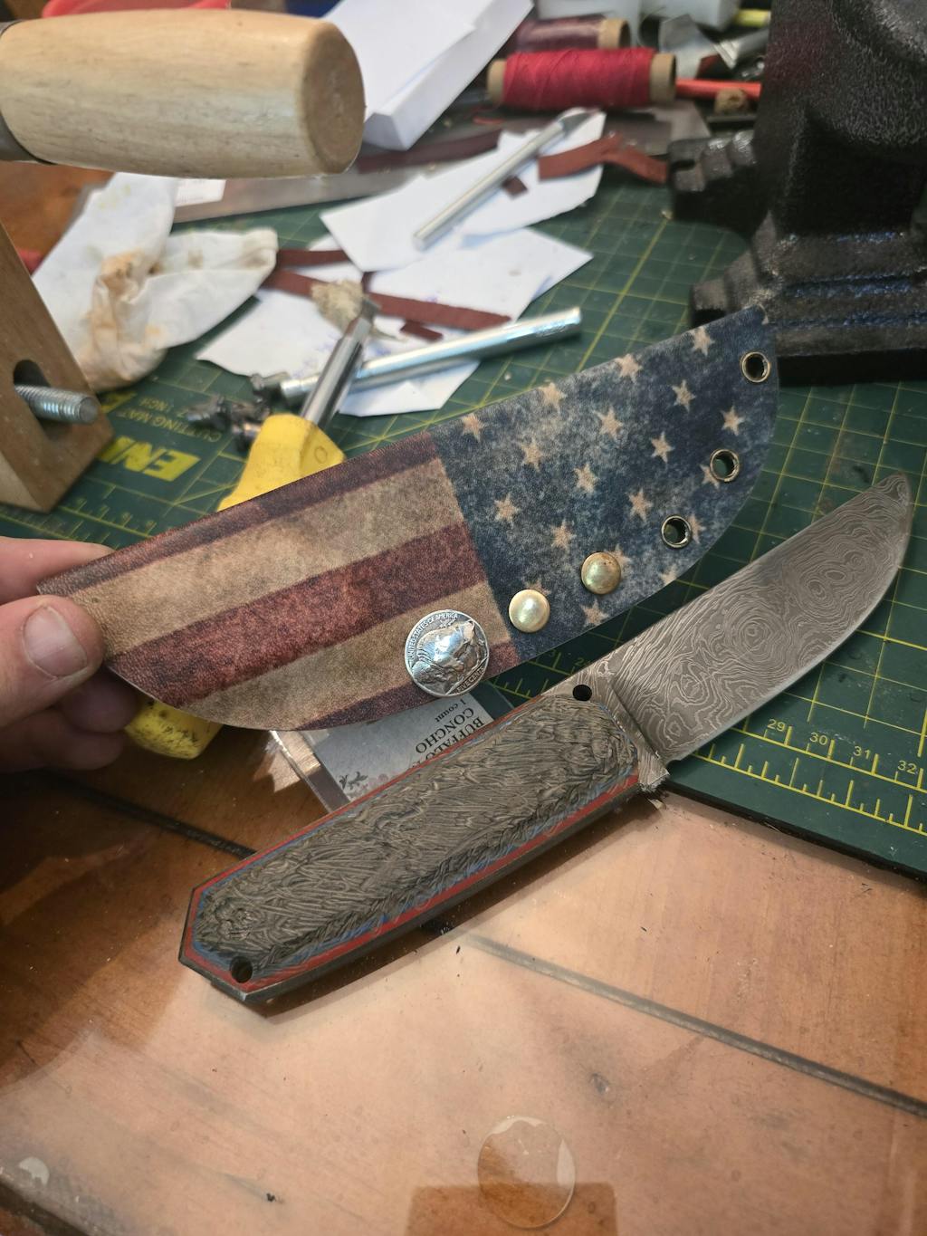 Rustic American Flag – H3 Customs