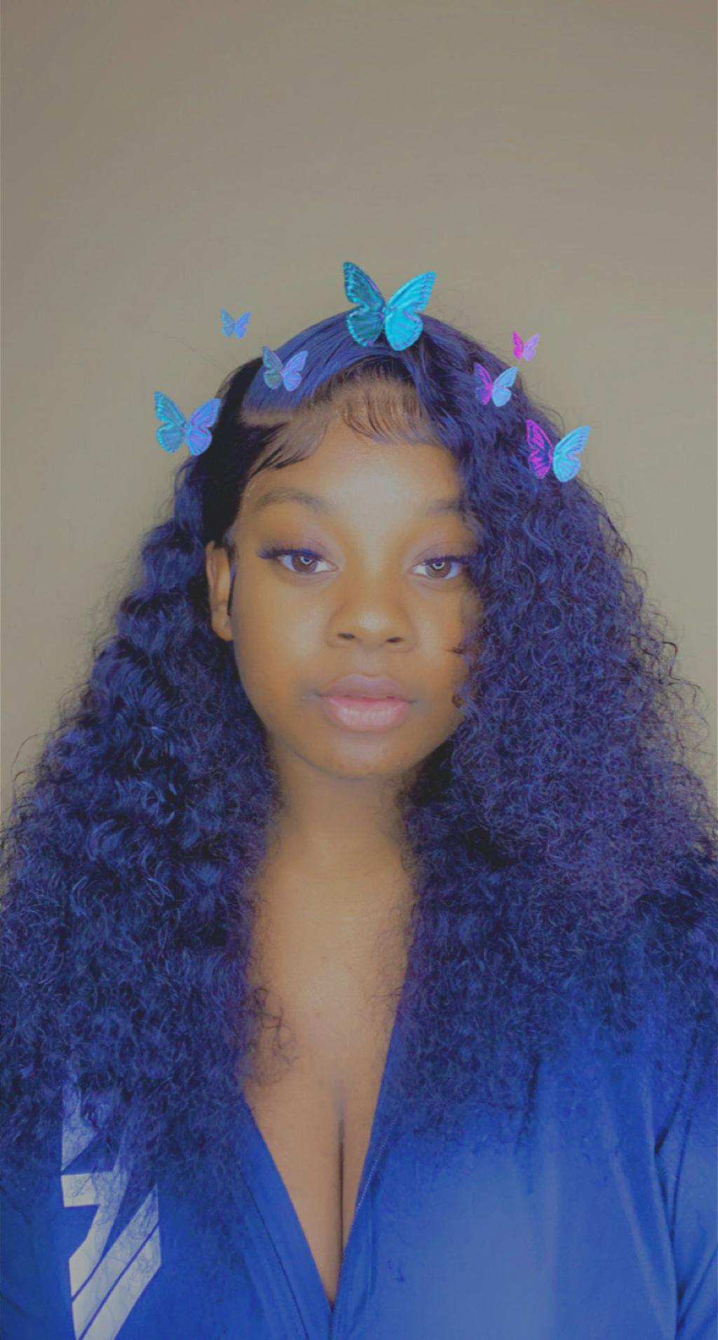 13x4 HD Deep Curly Lace Front Wig Pre Plucked Transparent Human Hair W ...