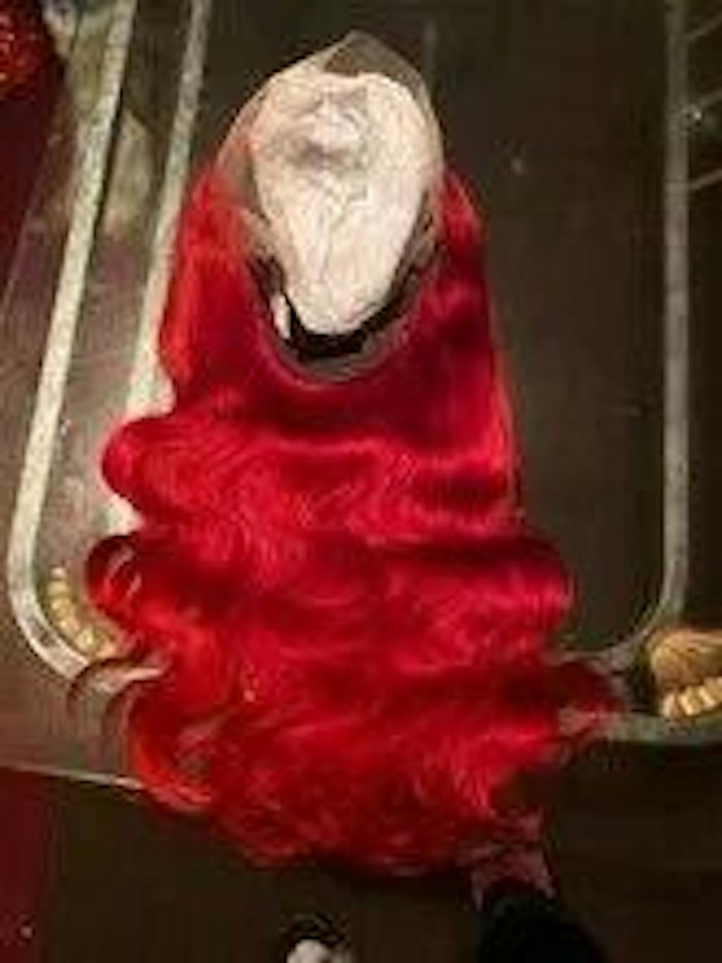 Glueless Wig Red Human Hair Wig 13x4 Lace Front Wig Body Wave Hair Wig 22 Red 180
