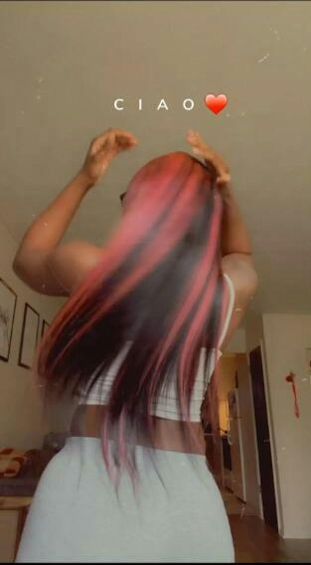 Long 32Inch Highlight Pink Straight 13x4 Lace Front Wig Pre-plucked St ...