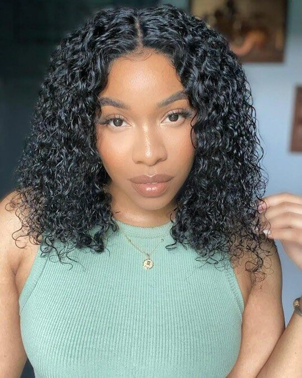 Jerry Curly Short Bob Wigs 13x4 Frontal Bob Wig 12inch – Hairsmarket
