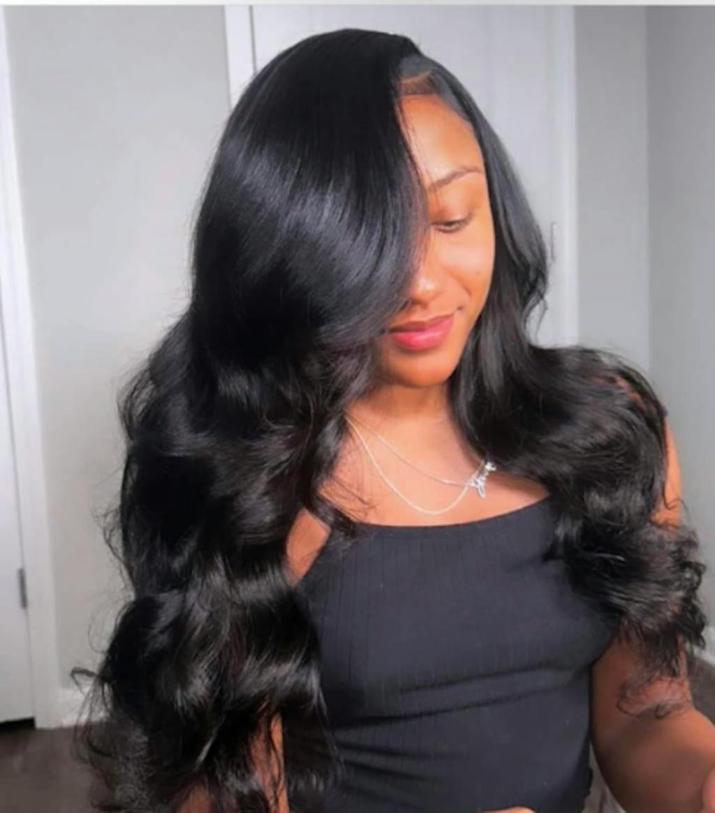 Hairsmarket Body Wave 13x4 Lace Front Wigs HD Transparent Glueless Hum