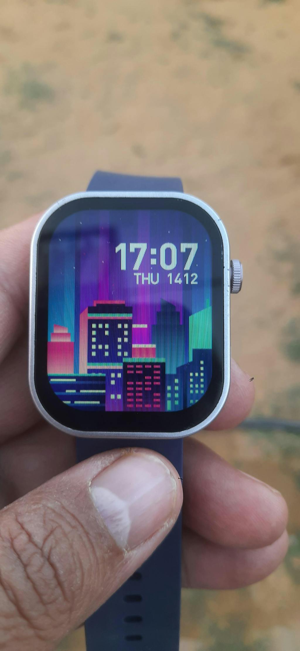 Hammer Tussle 2.01" Full HD Display BT Calling Smartwatch