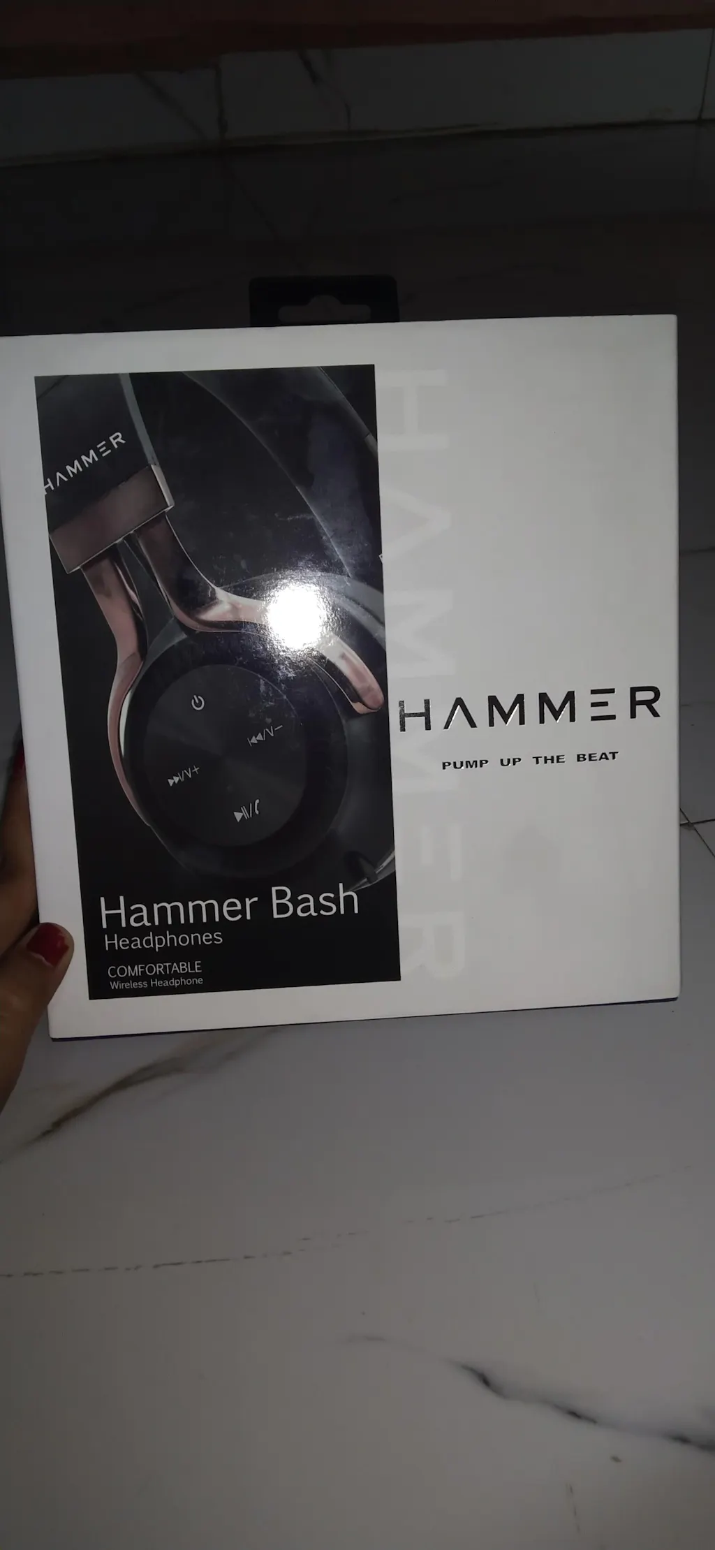 Shop Hammer Bash Over ear Wireless Headphone with mic @ Hammer