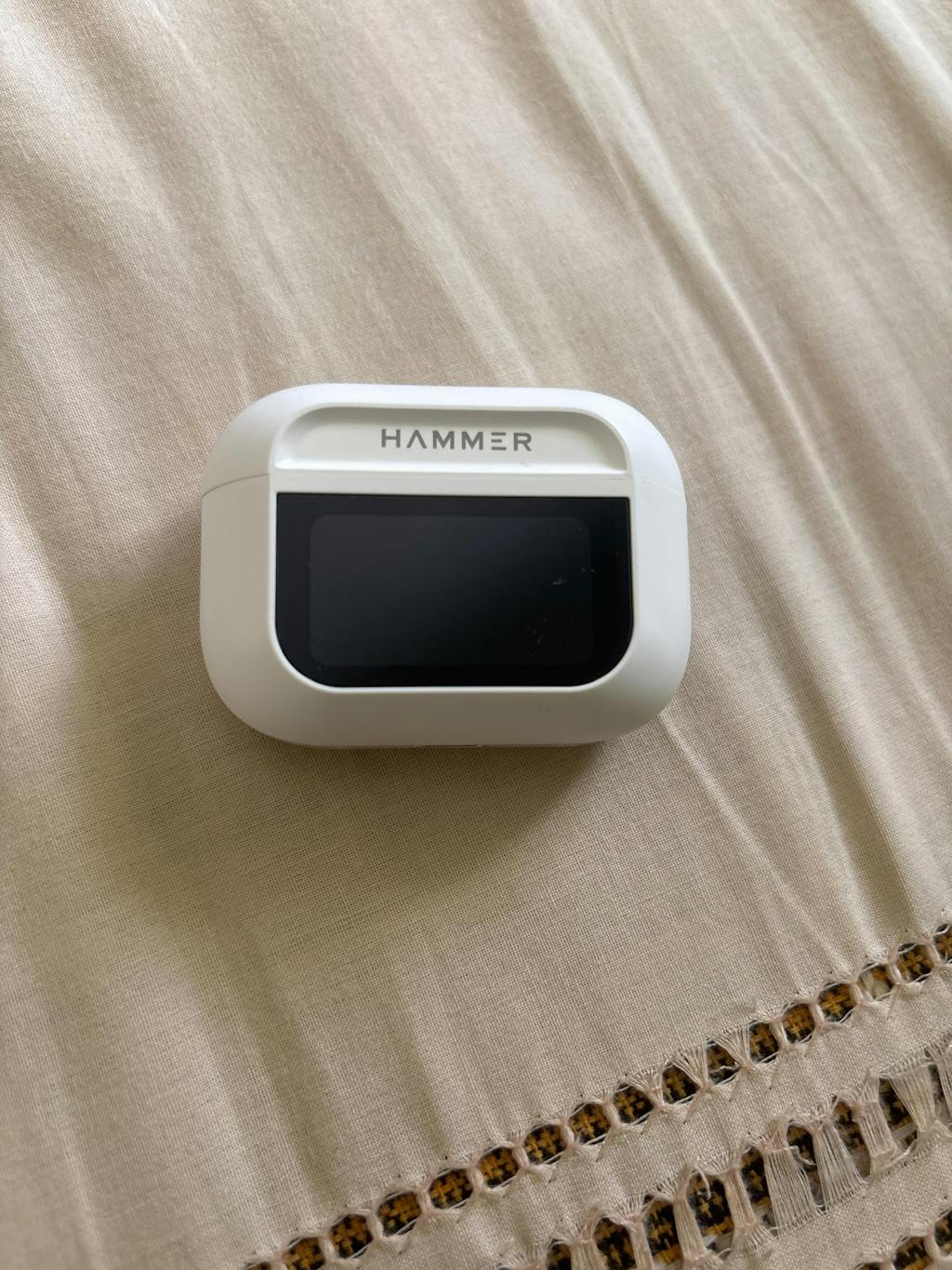 Hammer Screen TWS Bluetooth Earbuds with 32 db ANC + ENC and On Case D