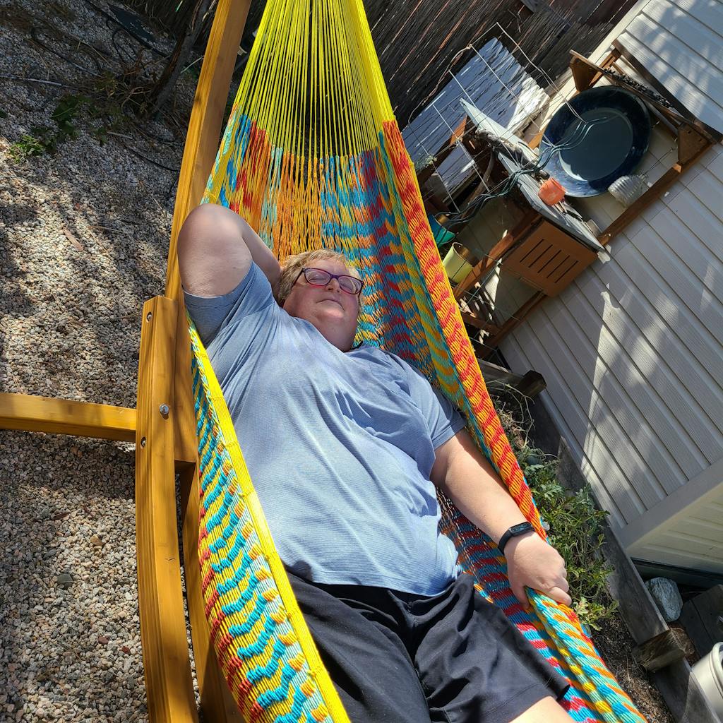 Mayan Hammock XL Thick Cord with Bamboo Hammock Stand|Hammock Universe ...