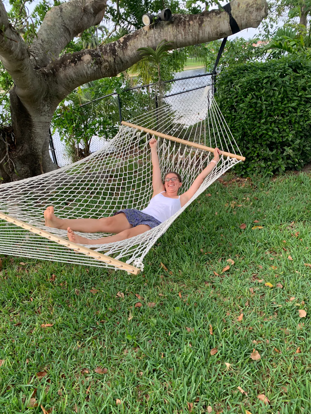 Double Cotton Rope Hammock by Hammock Universe USA