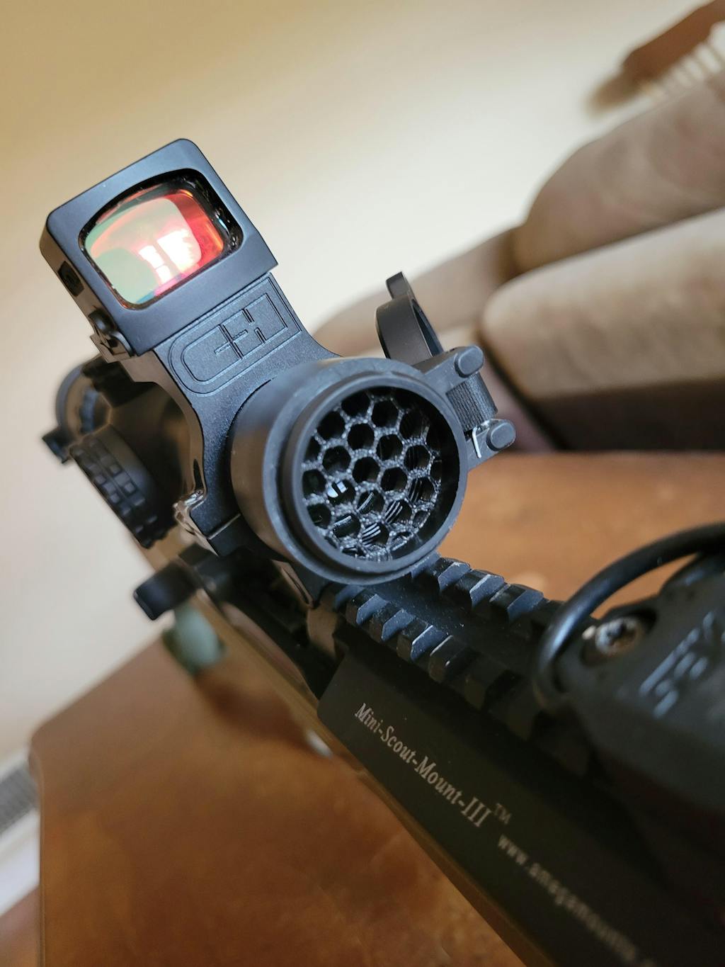 Killflash Anti-Reflection Device for Flip-Open Scope Covers – hammy3dprints
