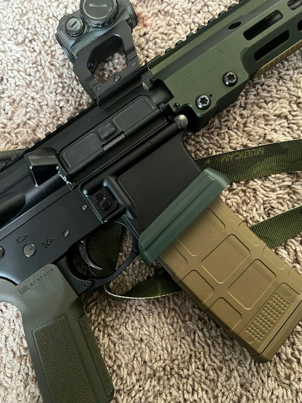 AR9 / AR10 / AR15 Friction-Fit Flared Magwells – hammy3dprints