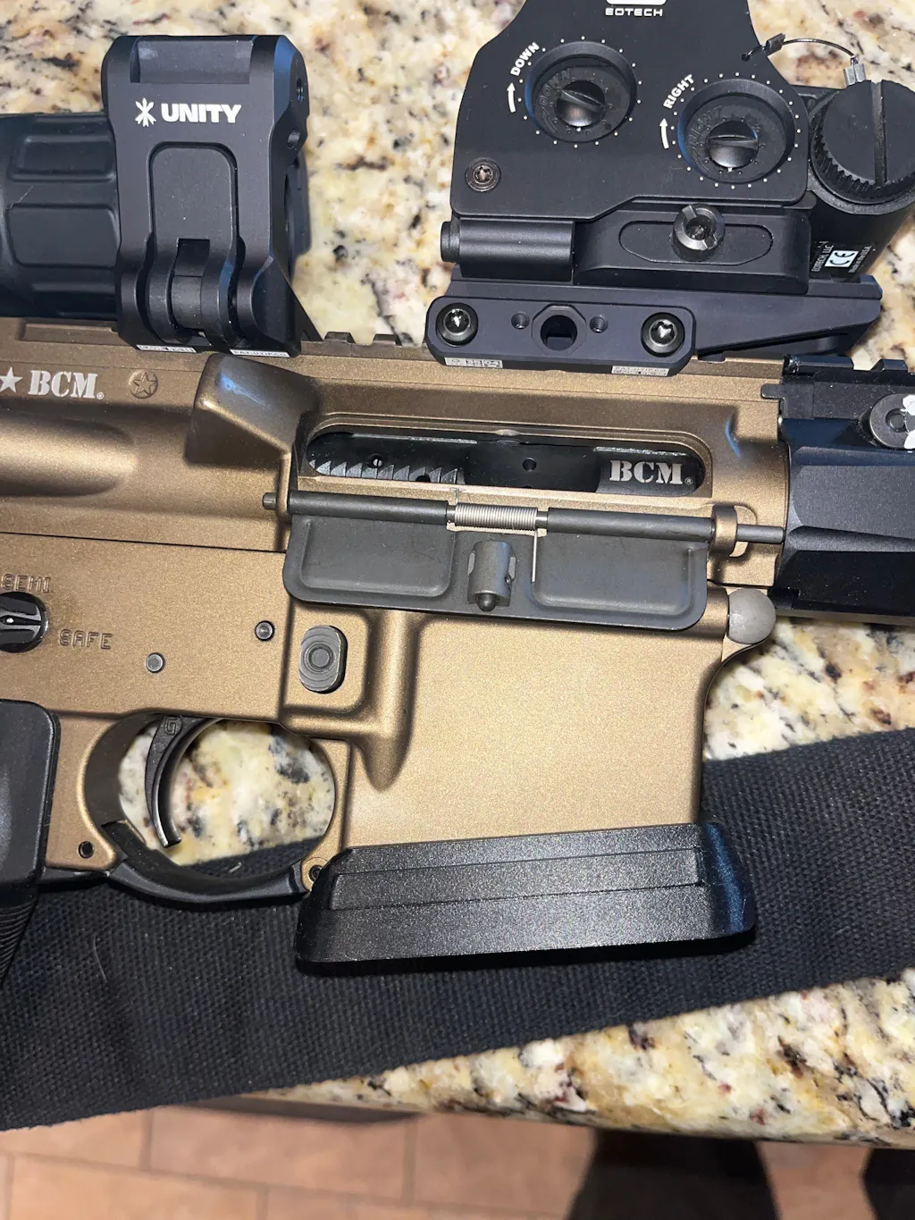 AR9 / AR10 / AR15 Friction-Fit Flared Magwells – hammy3dprints