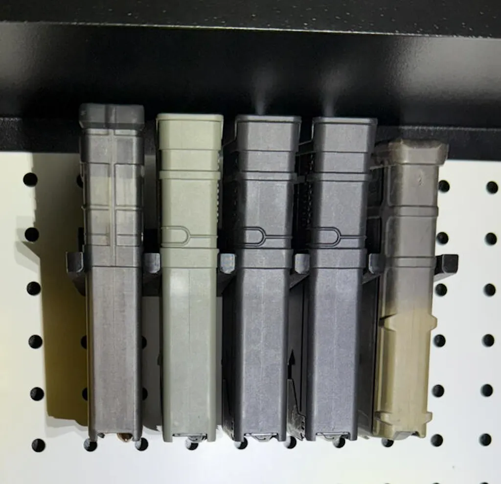 Mount for AR 15 556 Lancer Mags - Pegboard / IKEA Skadis / Wall Contro ...